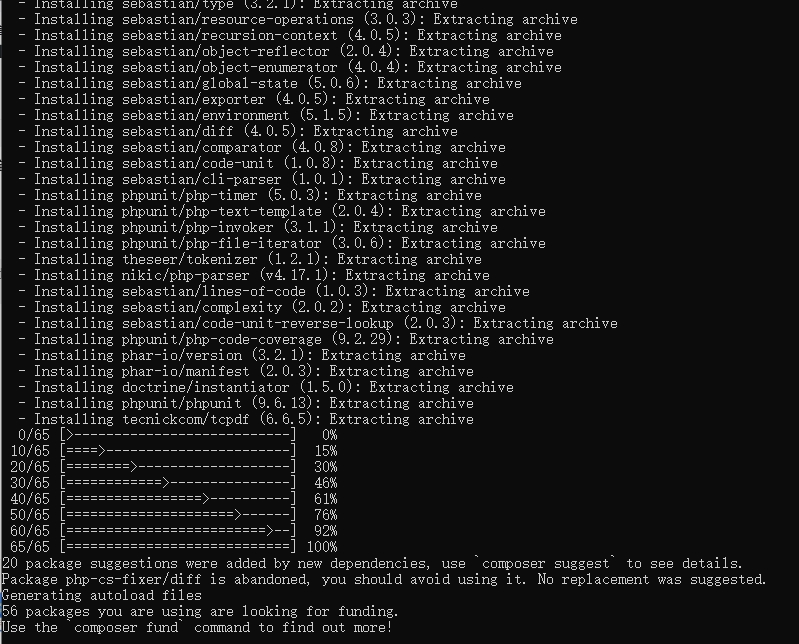 使用composer安装github上的php库，如：PHPWord – 蓝鲸分享