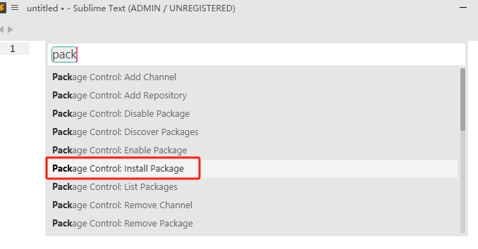 Sublime Text 安装 Package Control – 蓝鲸分享